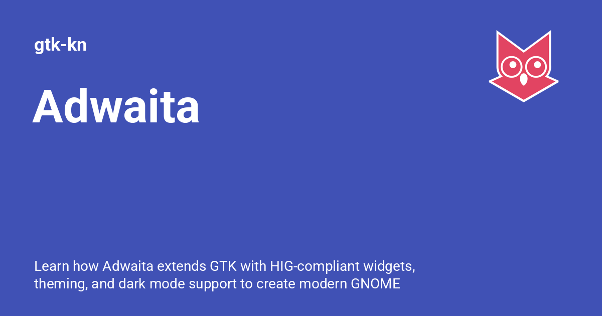 Adwaita - gtk-kn